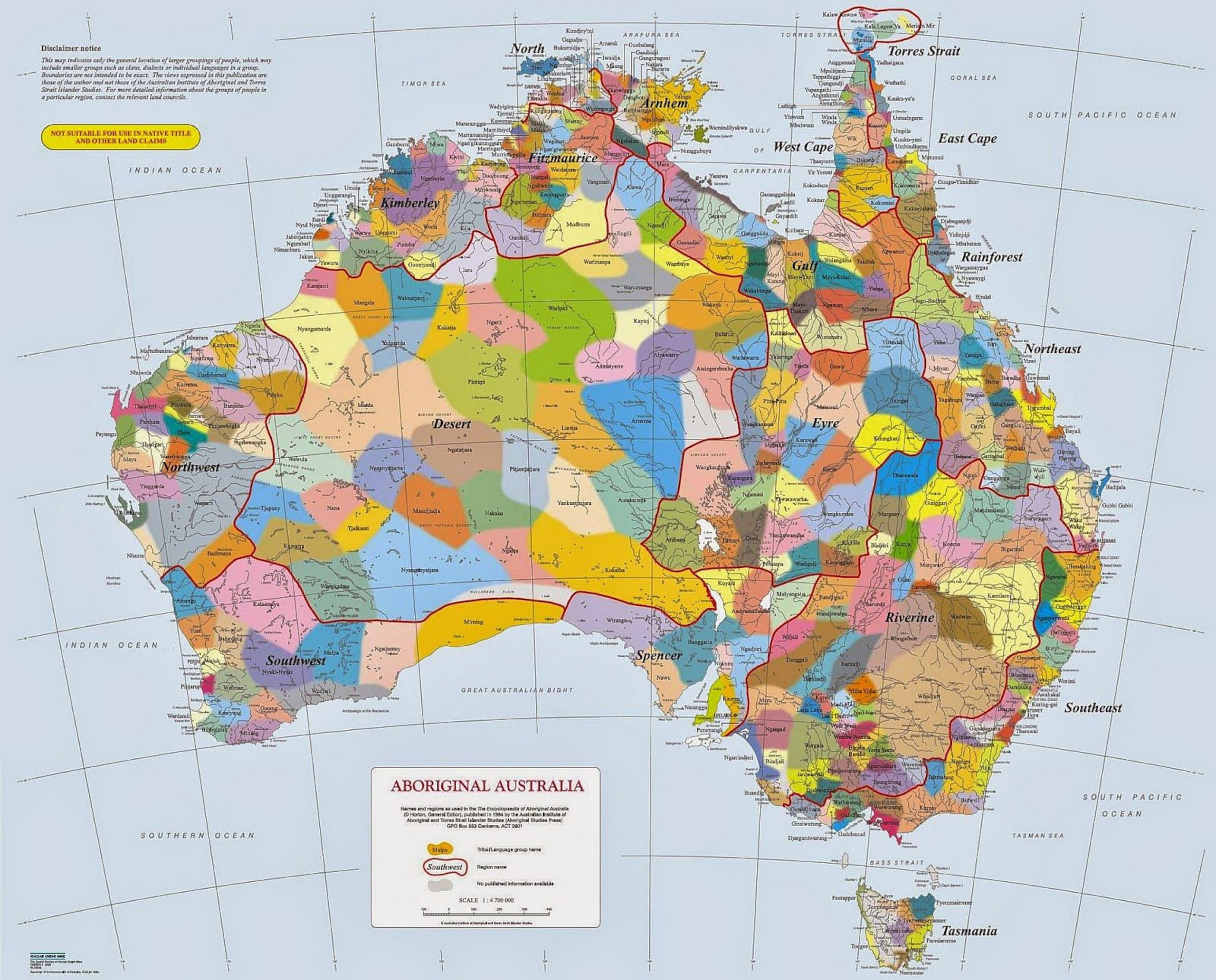 Aboriginal Map – The Van